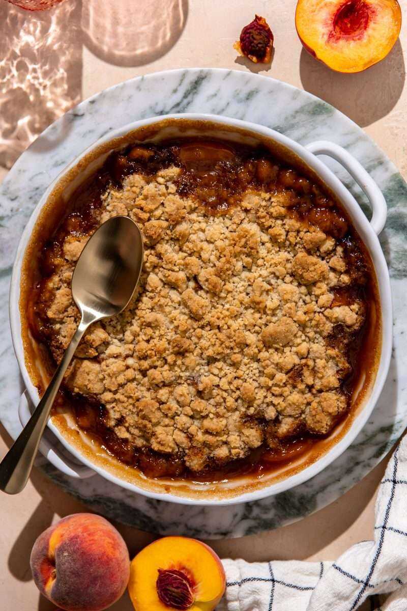 Peach Crumble - KJ and Company