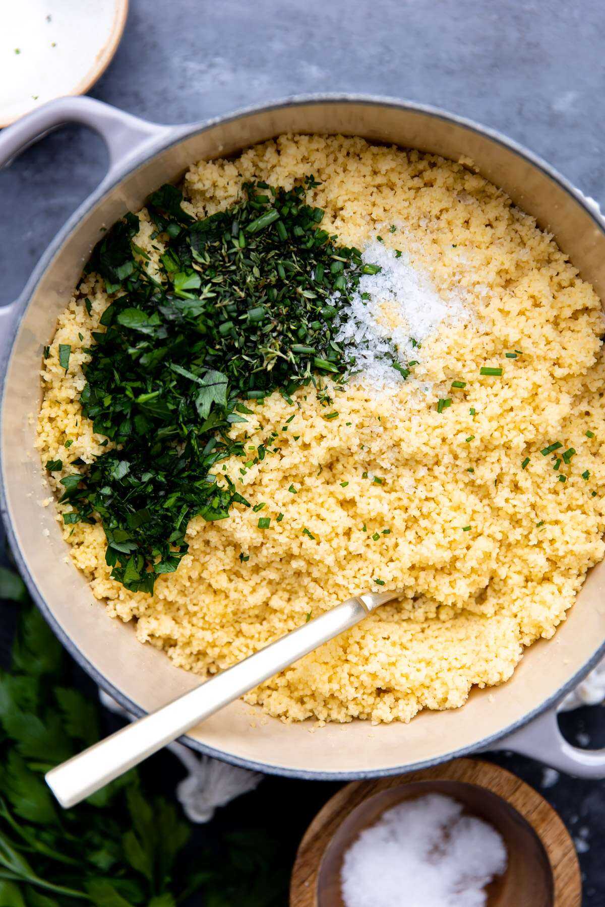 Herbed Couscous - KJ and Company