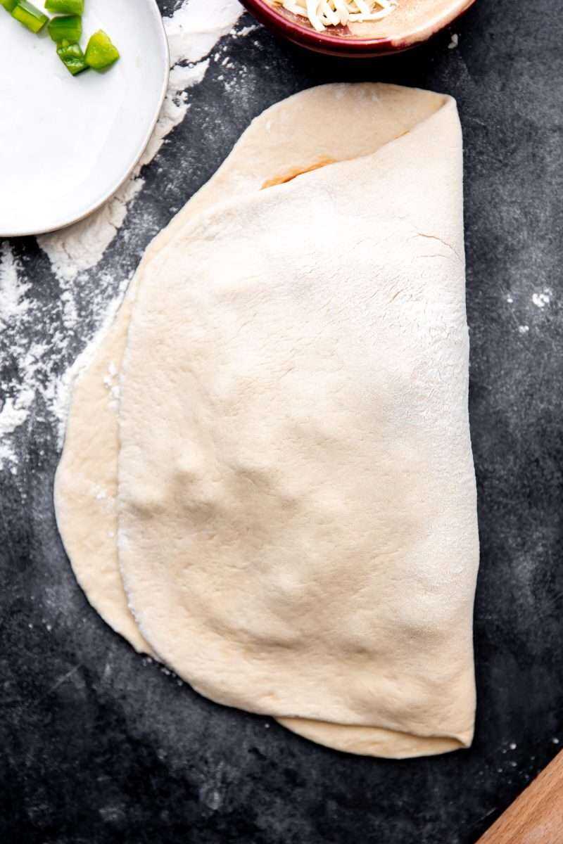 Pepperoni and Pepper Calzones - KJ and Company