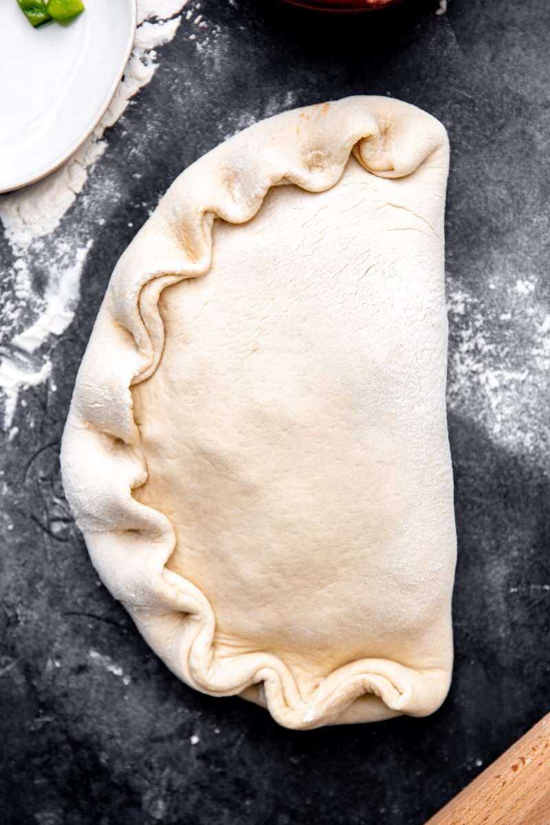 Pepperoni and Pepper Calzones - KJ and Company