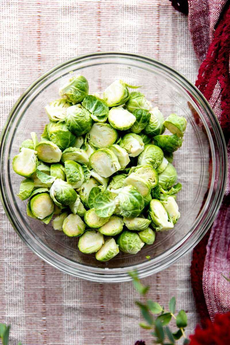 Candied Pecan Brussels Sprouts - KJ and Company
