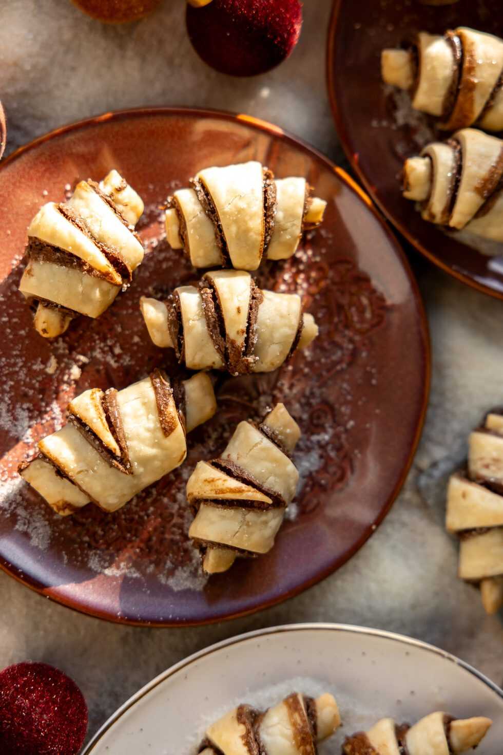 Easy Nutella Rugelach - KJ and Company