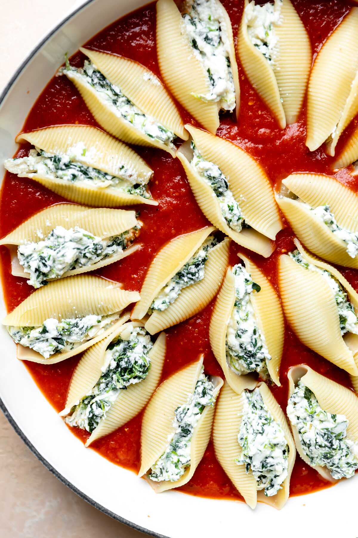 Cheesy Stuffed Shells