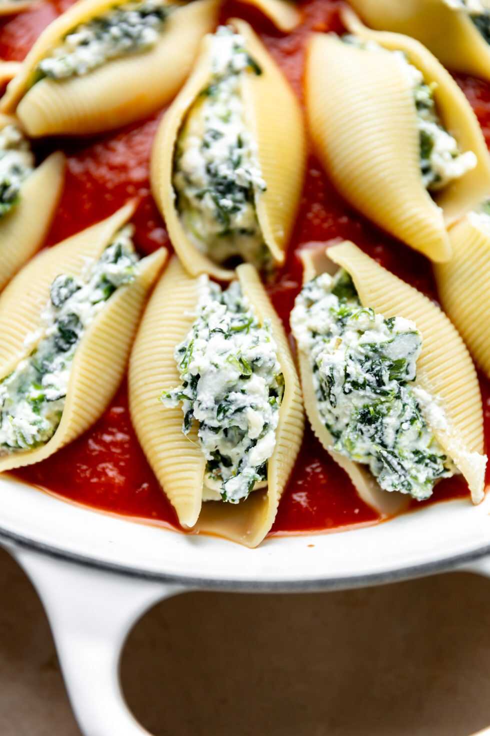 Cheesy Stuffed Shells