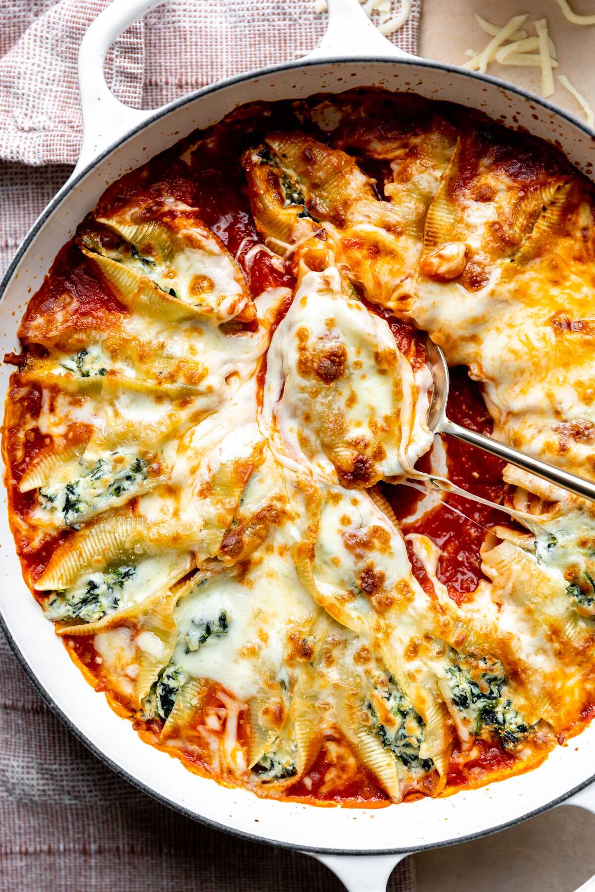 Cheesy Stuffed Shells