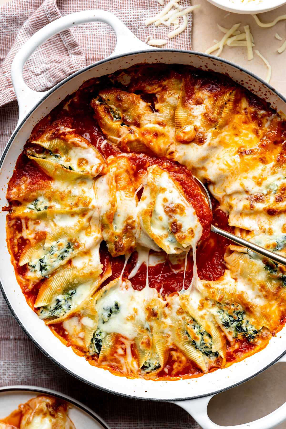 Cheesy Stuffed Shells