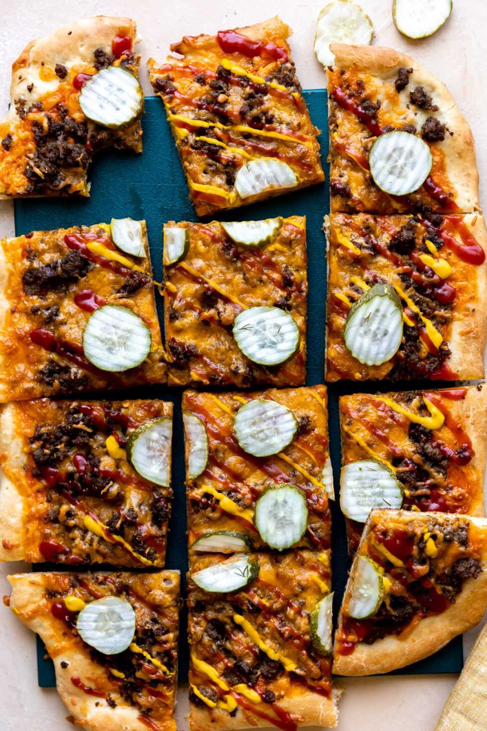 Cheeseburger Pizza