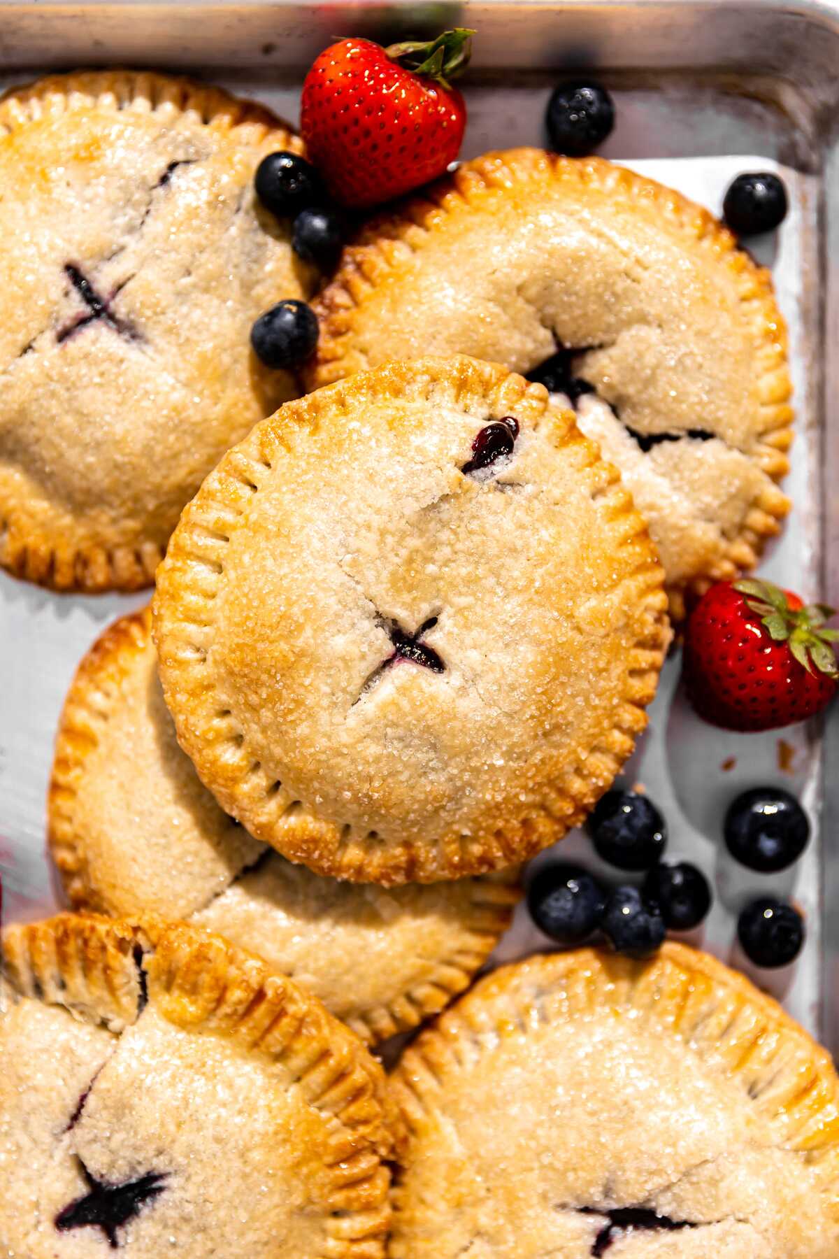 Easy Berry Hand Pies - KJ and Company