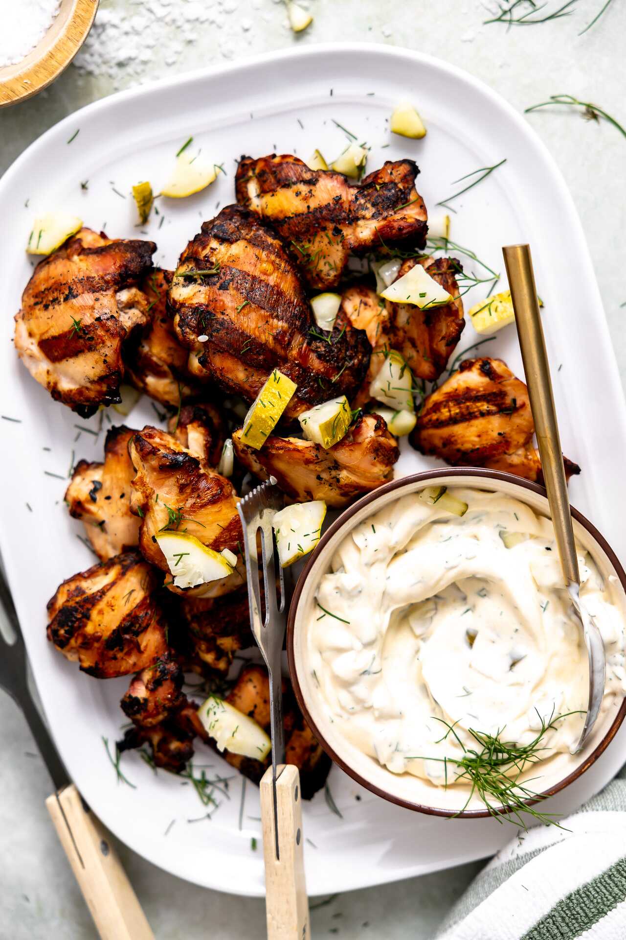 Dill Pickle Grilled Chicken - KJ and Company