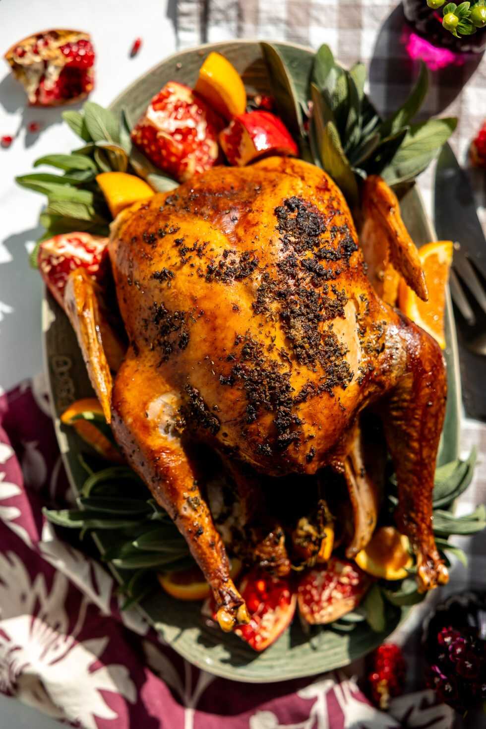 Citrus Herb Roasted Turkey - KJ and Company